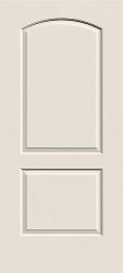 6'8" 2-Panel Arch Smooth Molded Interior Door Slab - Door Clearance Center