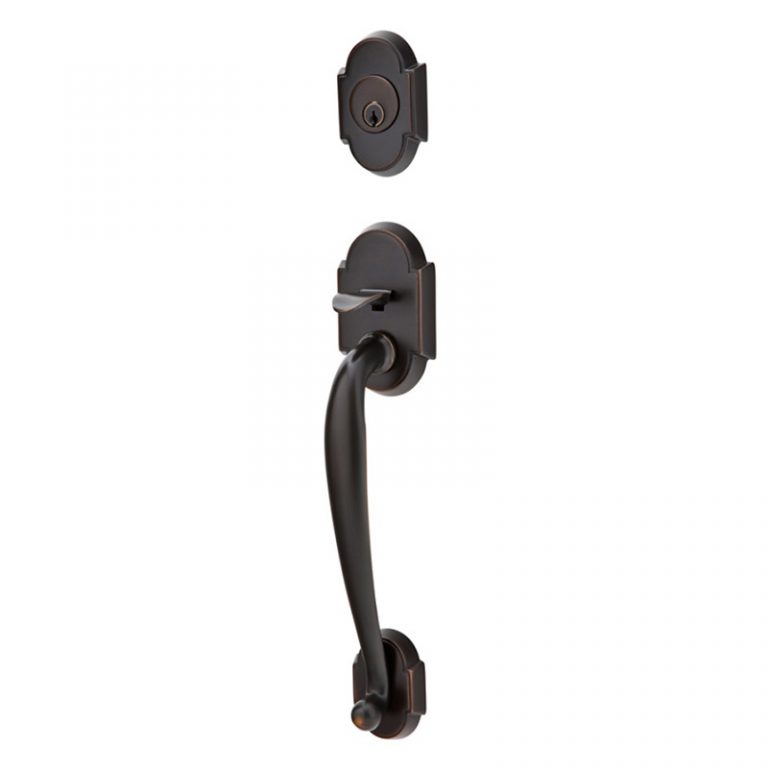 Emtek Winston Lockset Oil Rubbed Bronze - Door Clearance Center Emtek Winston Lockset Oil Rubbed Bronze - Door Clearance Center