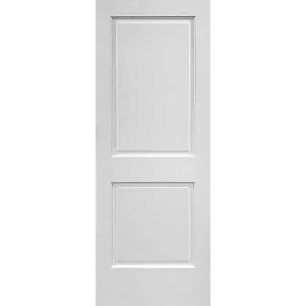 6'8" Tall 2-Panel Interior Wood Door Slab - Door Clearance Center