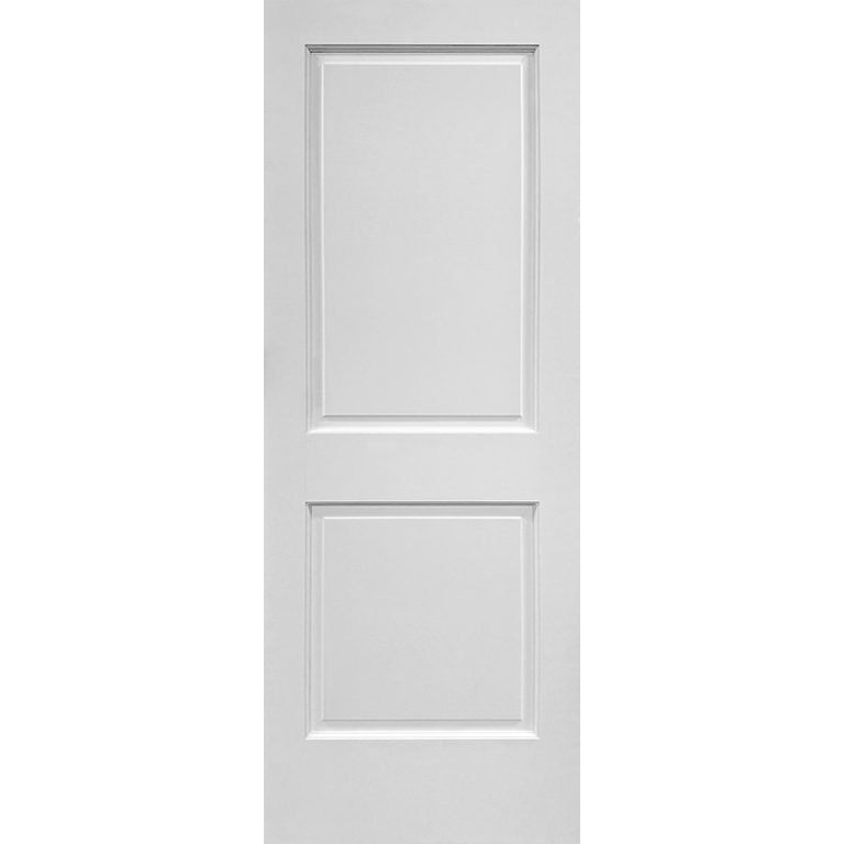 6'8" Tall 2-Panel Interior Wood Door Slab - Door Clearance Center