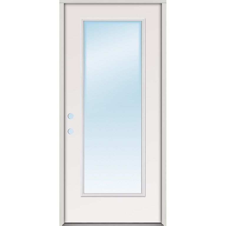 Half Lite Fiberglass Prehung Door Unit - Door Clearance Center